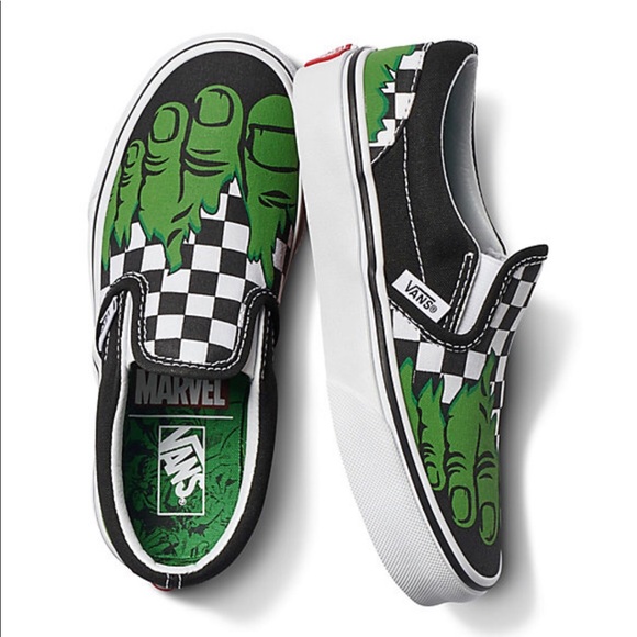 Vans | Shoes | Incredible Hulk Vans | Poshmark